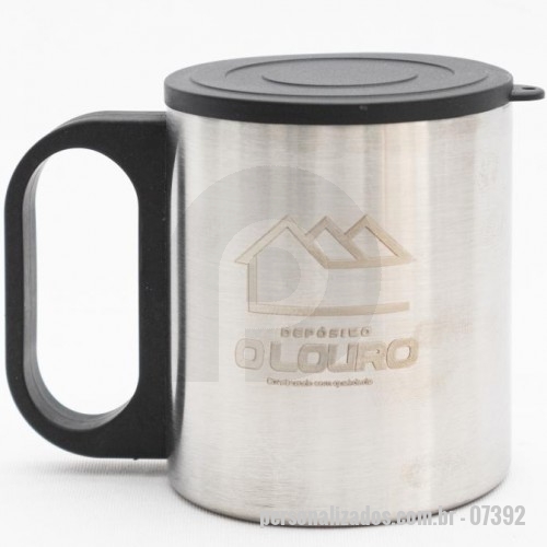 Caneca Inox Personalizada - 07392 - Caneca Inox 180ml Descrição: Caneca ...