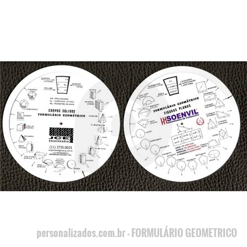 Formulário Geométrico Personalizado - Personalizados.com.br