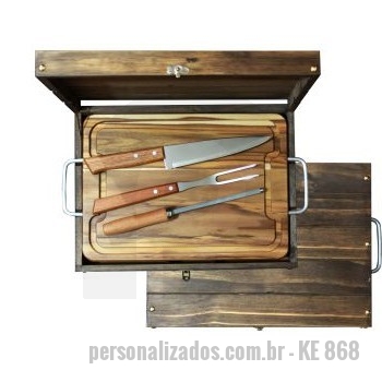 Kit Churrasco Personalizado - Personalizados.com.br