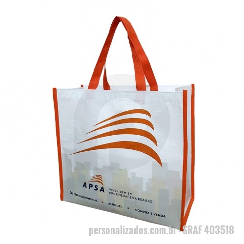 Sacola de ráfia Personalizada - SRAF 403518 - Apresentamos nossa sacola ...